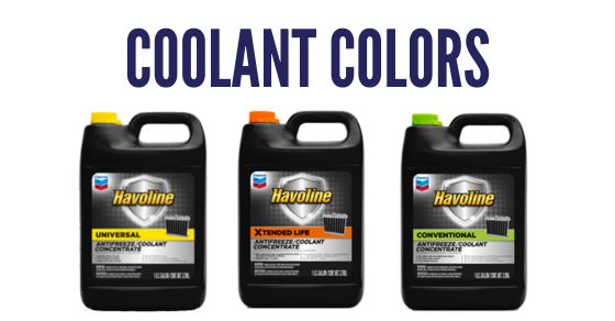Coolant Colors - Sutton System Sales